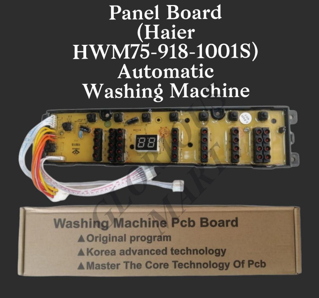 Panel Board (Haier HWM75-918-1001S) Automatic Washing Machine Parts ...